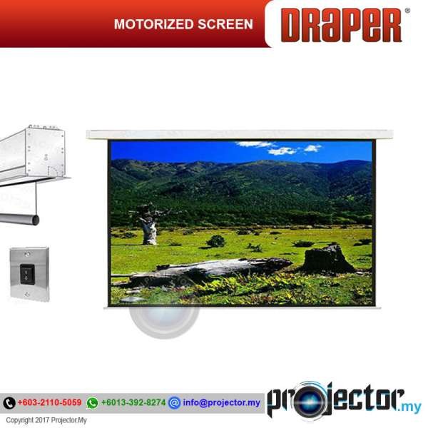 Draper Targa Motorized Screen 12’ X 12’
