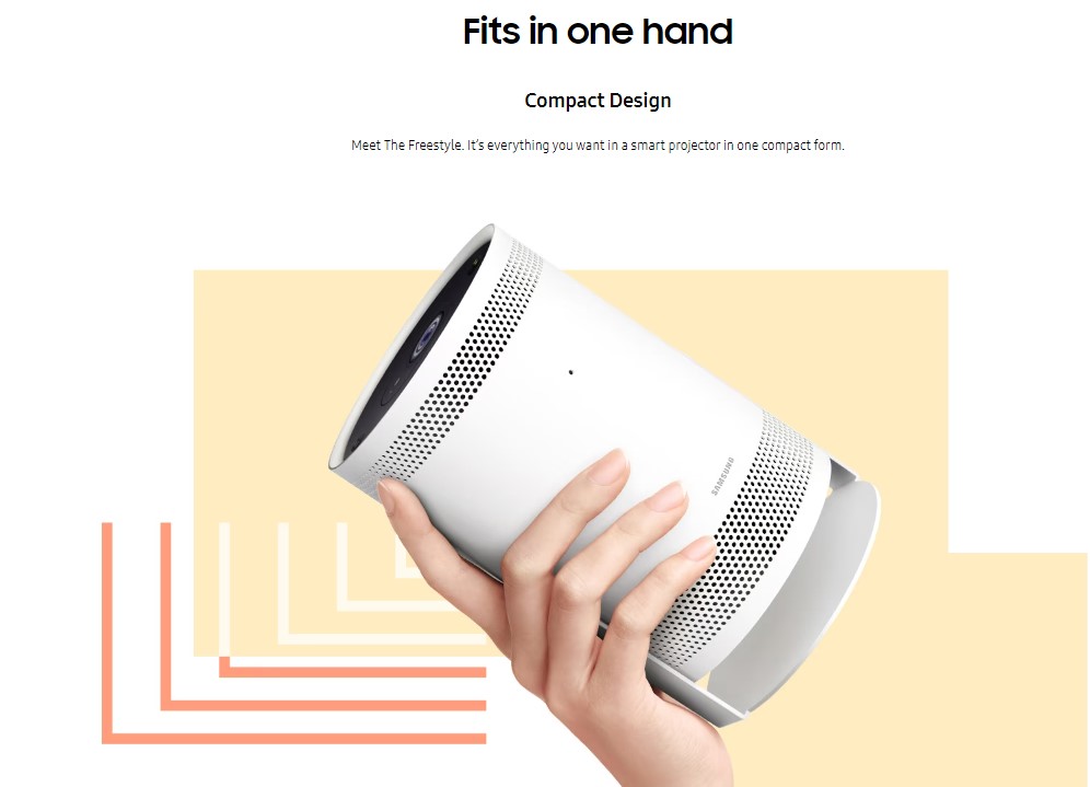 Samsung The Freestyle DLP Mini Portable Full HD LED Home Theater ...