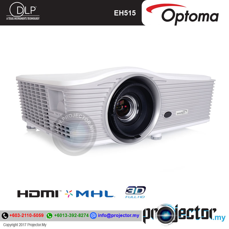 OPTOMA EH515 5500 LUMENS FULL HD PROJECTOR
